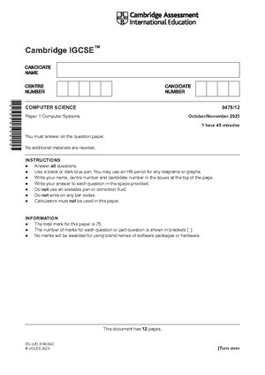 [Solved] Formulas for std 7 - Grade 4 Mathematics - Studocu