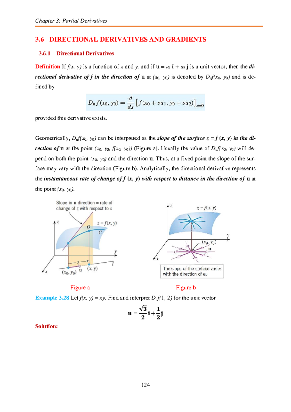 Directional Derivatives in Chapter 3: Partial Derivatives - Studocu