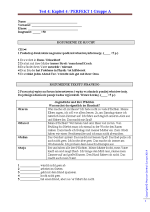 Magnet Smart 2 - Klucz do Kartkówki i Zadania - Studocu