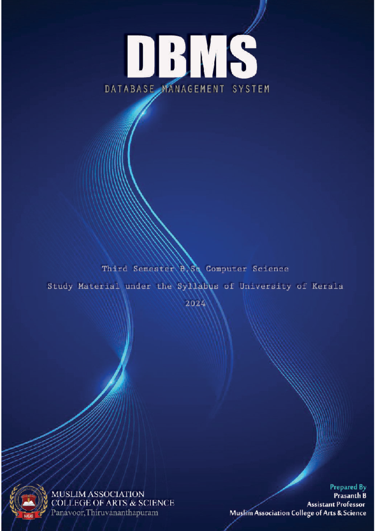 DBMS 2024 Lecture Notes - Comprehensive Overview and Key Concepts - Studocu