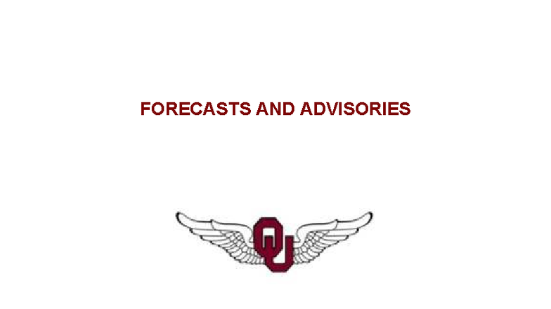 AVIA 2013 Final Exam: Understanding ATC Weather Advisories - Studocu