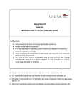 saw1502 - Unisa - social auxiliary worker - Studocu