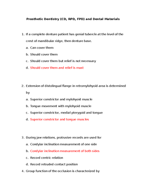 Maxillary and Mandibular Anatomical Landmarks in Complete Denture ...