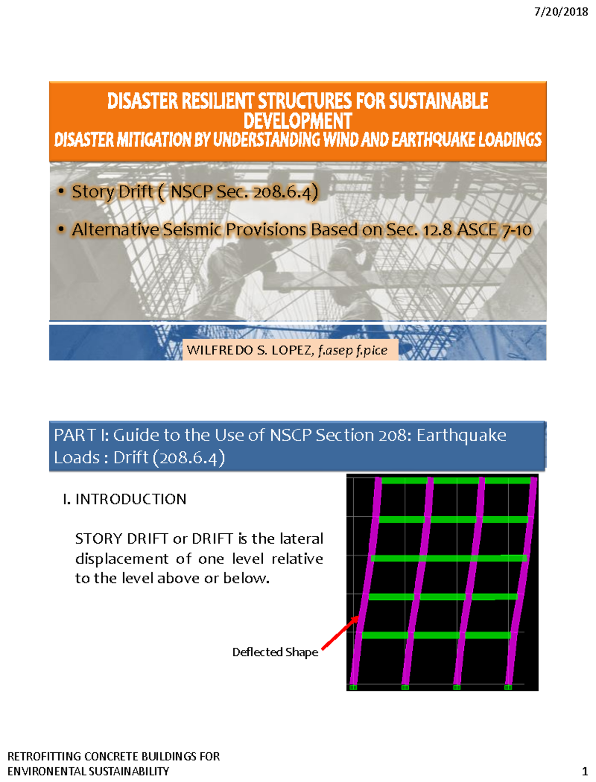 NSCP 208.6.4: Exploring Story Drift and Building Separation Limits ...