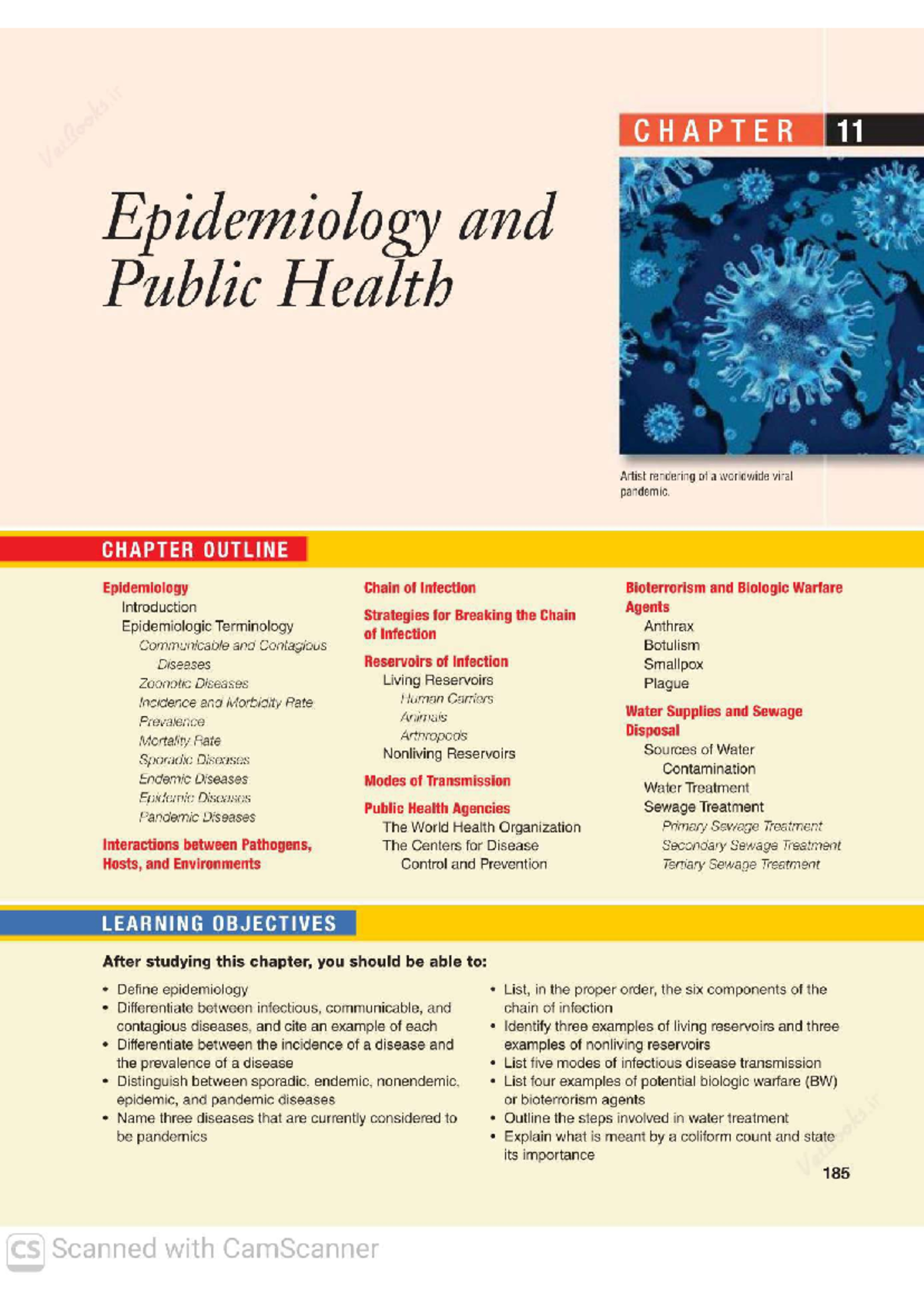 Microbiology Chapter 11: Epidemiology and Public Health Overview - Studocu