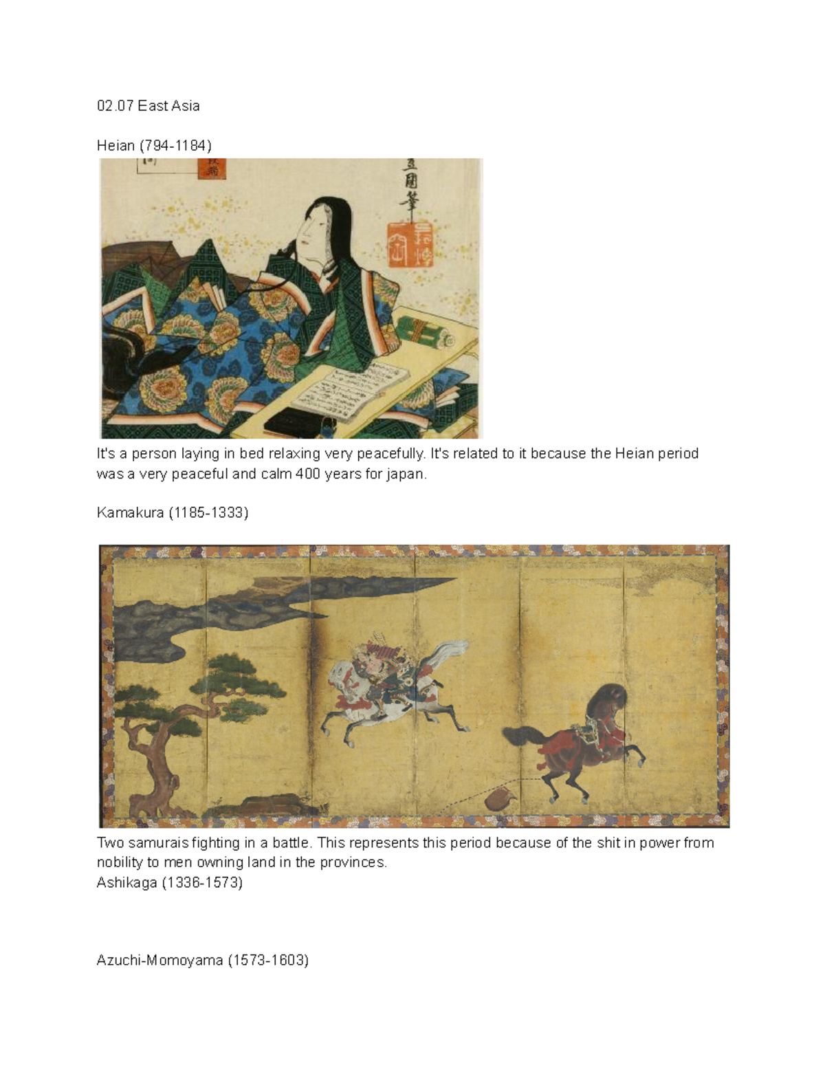 02.07 East Asia - Full Assignment Overview and Key Concepts - Studocu