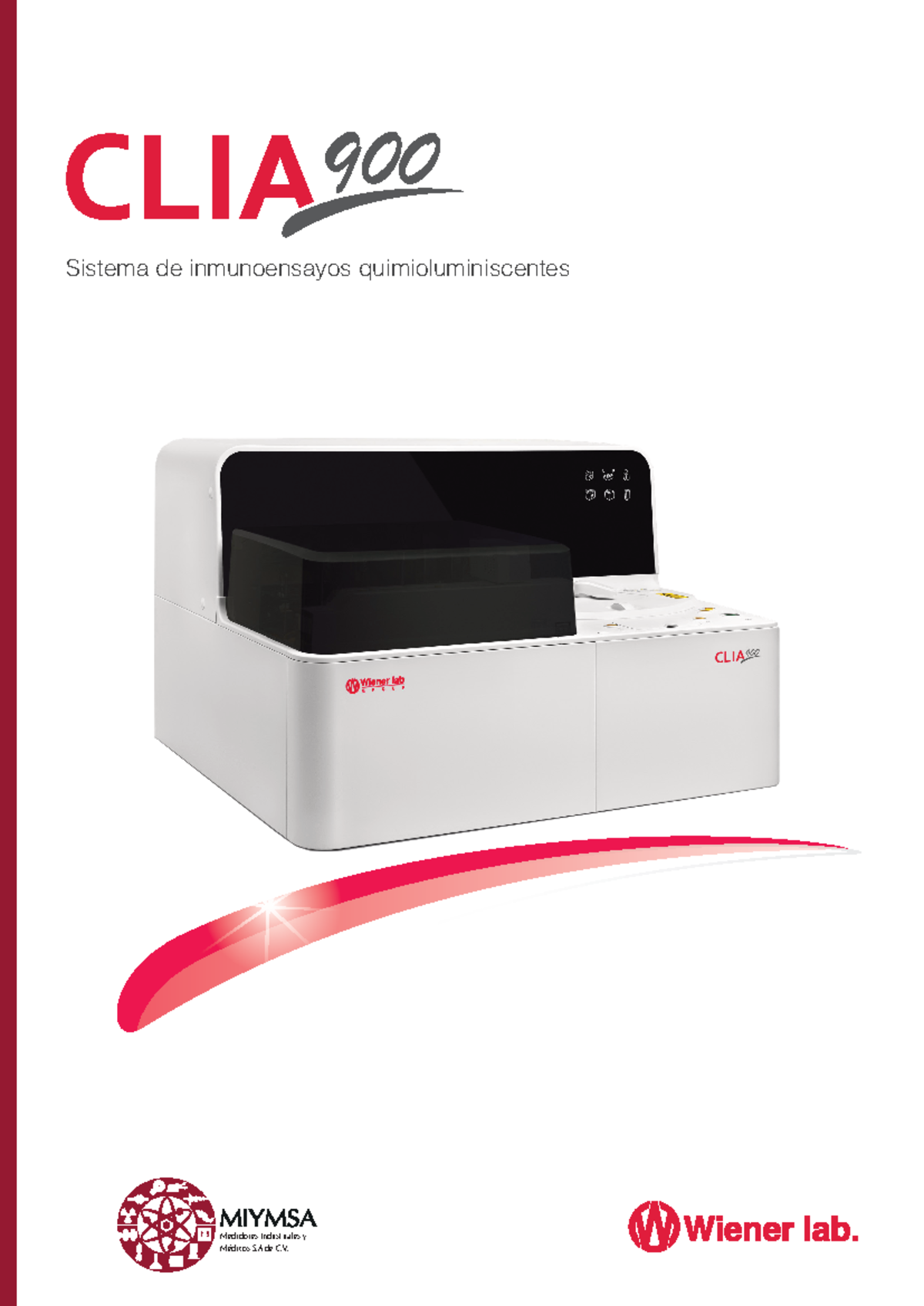 Clia 900 - Sistema de Inmunoensayos Quimioluminiscentes y Manejo de ...