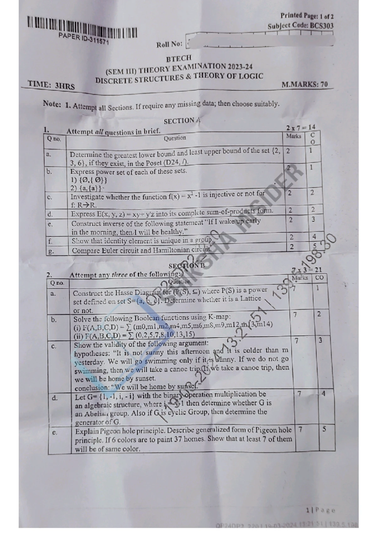 Unit 1 - Computer Fundamentals: Hardware, Software, and Functions - Studocu