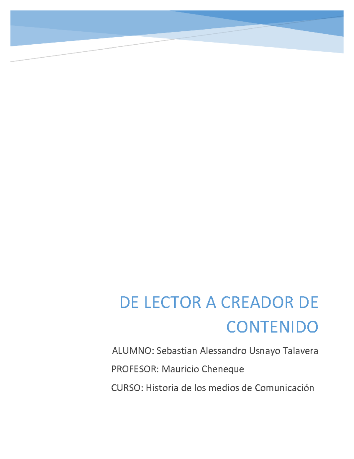 De Lector a Creador de Contenido: Reflexiones sobre YouTube y Wattpad ...
