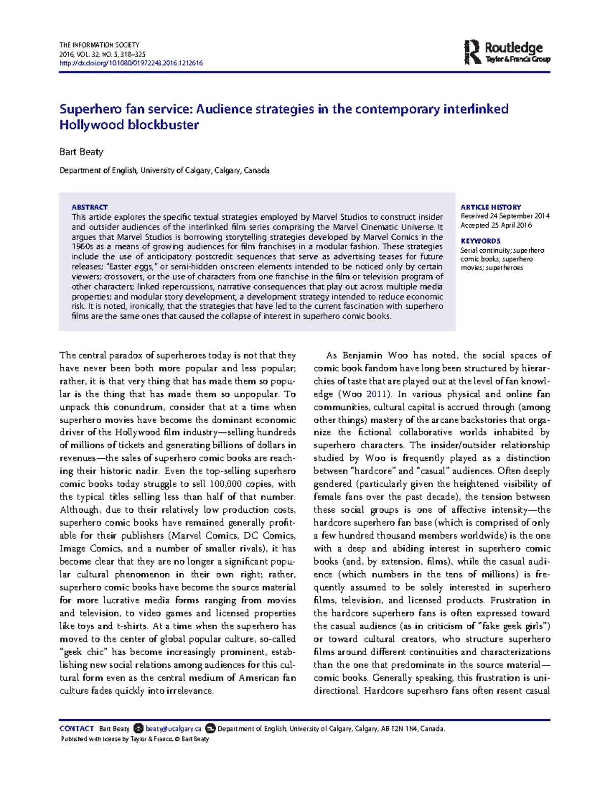 Superhero Fan Service in the MCU: Strategies for Audience Engagement ...