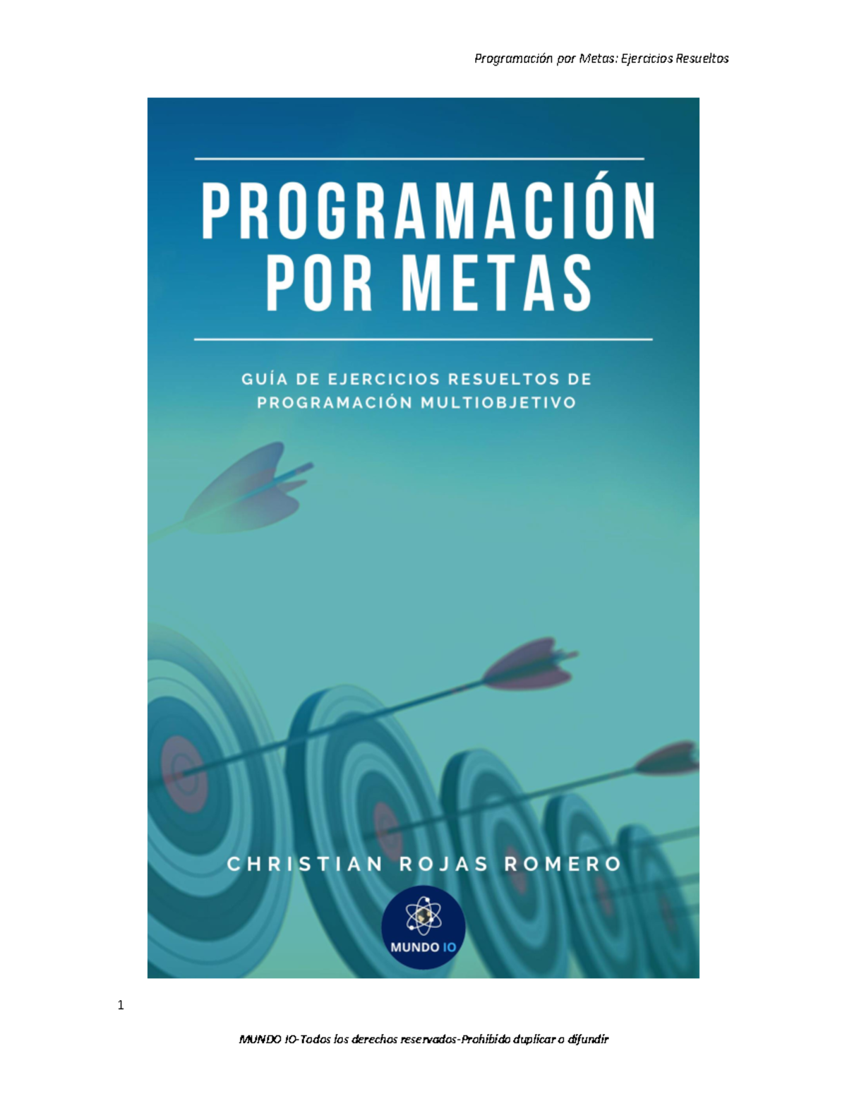 Ejercicios de Programación por Metas con LINGO - 544254048 - Studocu