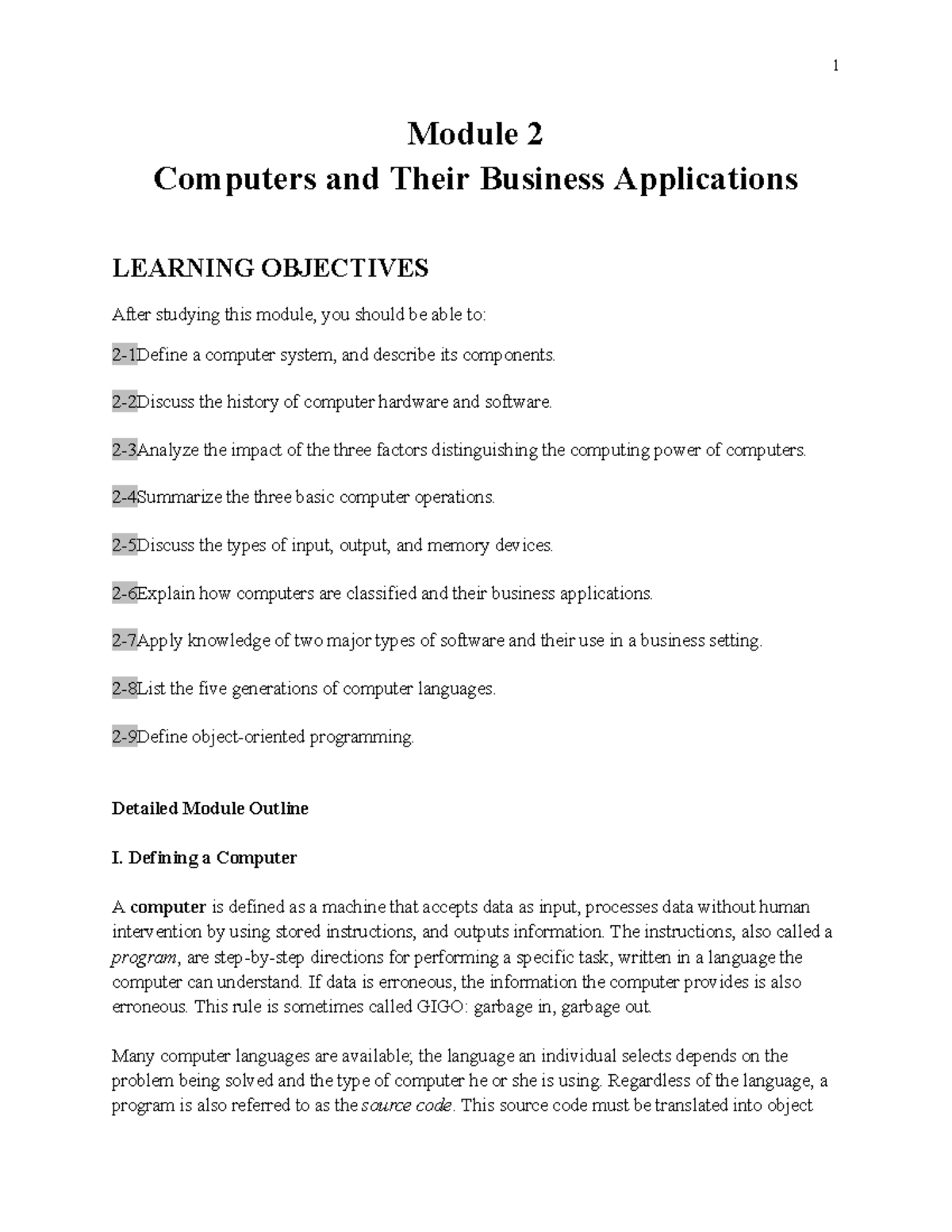 MIS10 Key Notes: Understanding Computer Systems and Applications - Studocu