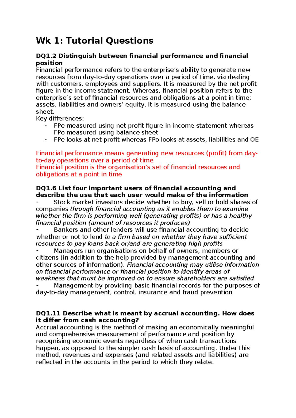 COMM1140 Wk 1 Tutorial Homework Answers and Insights - Studocu