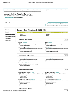 Danny Rivera- Shadow Health- Focused Assessment- Cough- Subjective ...