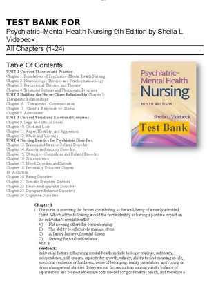 Test bank for Critical Care Nursing, 9th Edition by Linda D. Urden ...
