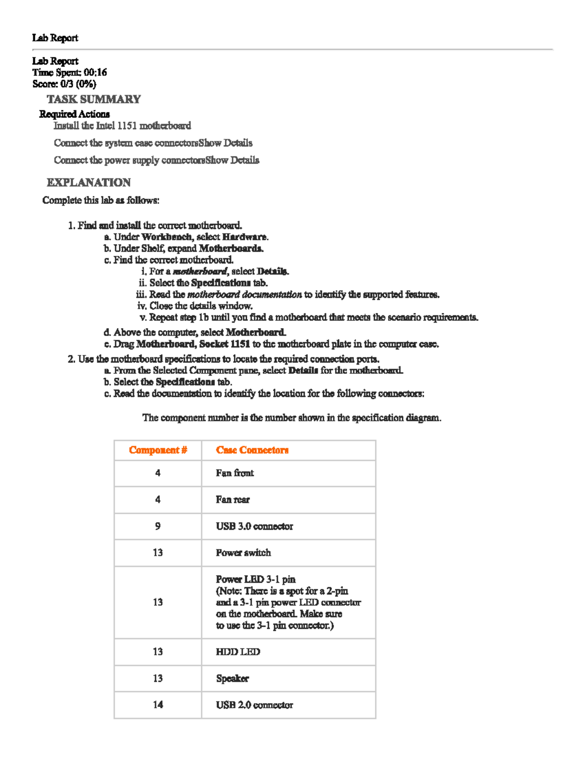 Testout PC Pro Lab 3.3.7 Instructions and Guidelines - Studocu