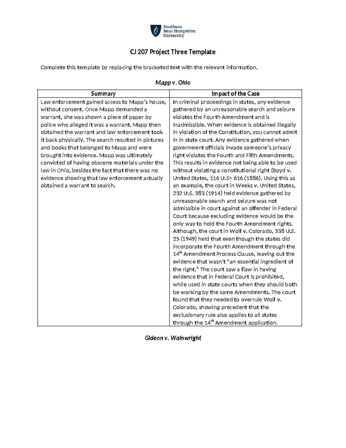 CJ 207 Project Three Template - CJ 207 Project Three Template Complete ...