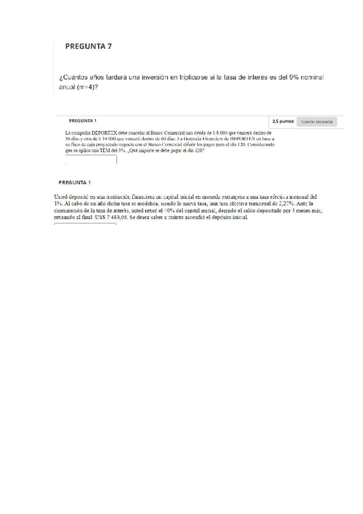 PC 1 - Finanzas - PC1 - CANALES 2023-02 - Studocu