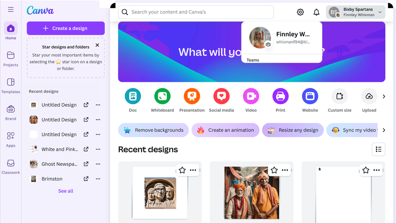 BS Canva Design Overview and Project Management Guide - Studocu
