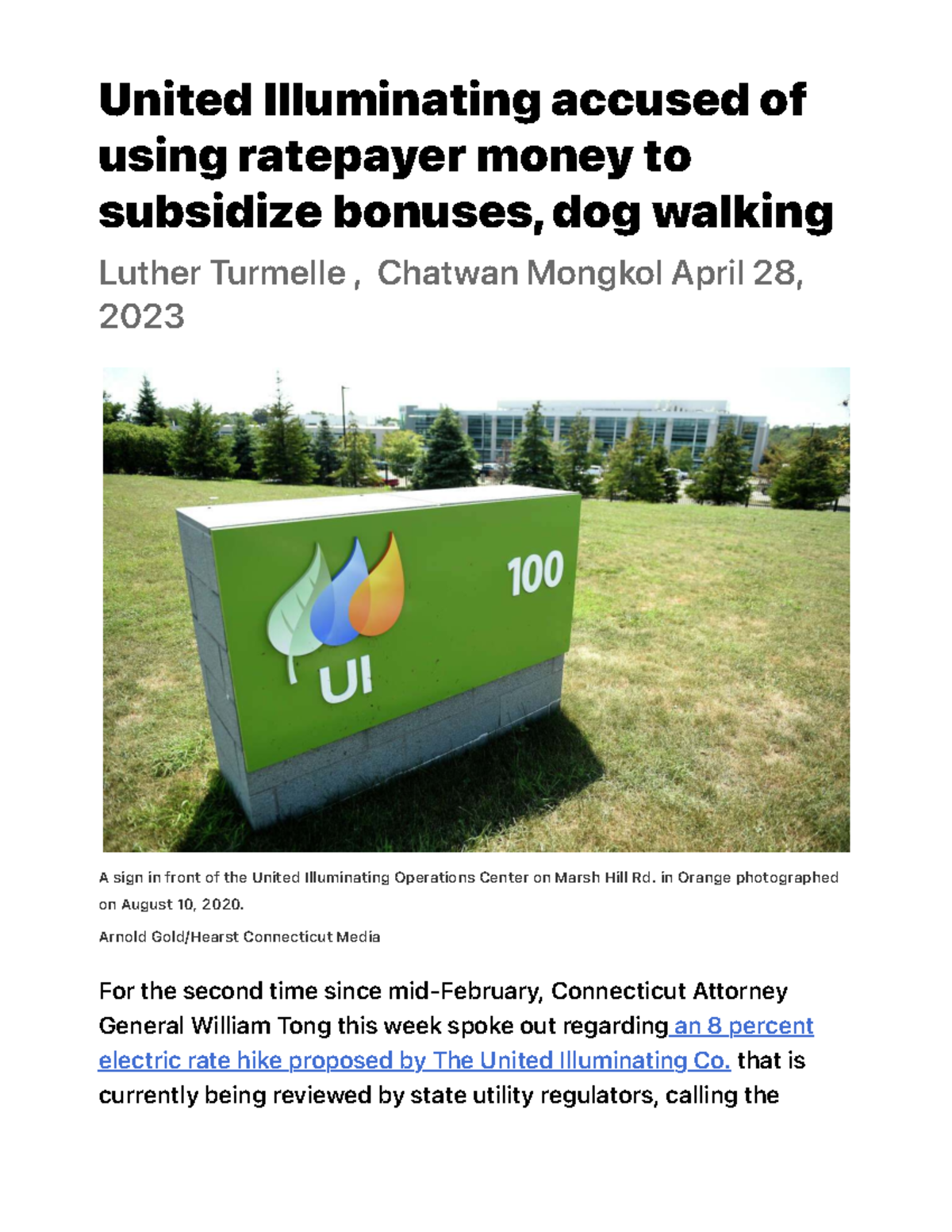 UI Rate Hike Controversy: Misuse of Ratepayer Funds? - Studocu