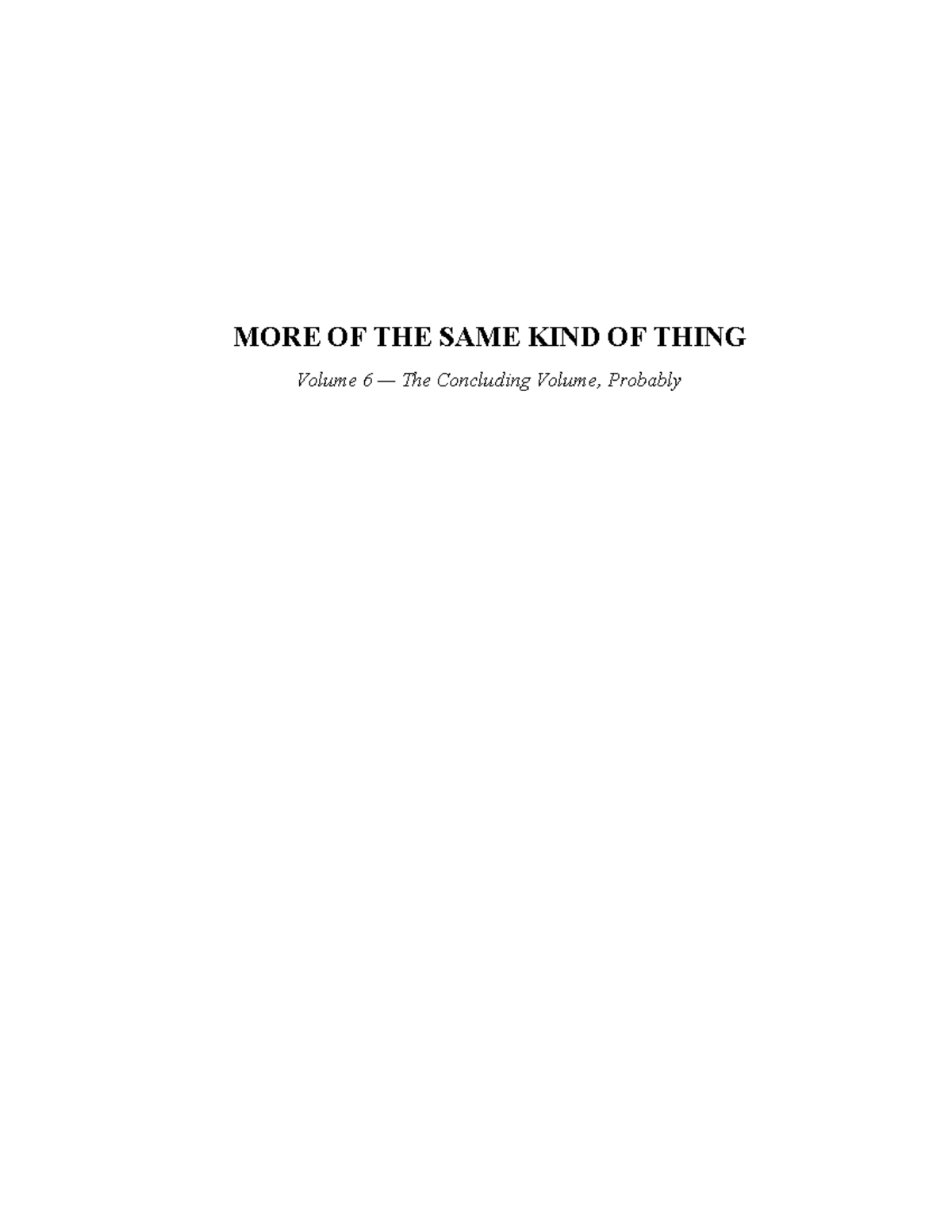 Exploring Everyday Objects: Insights from Volume 6 (Chapters 1-10 ...