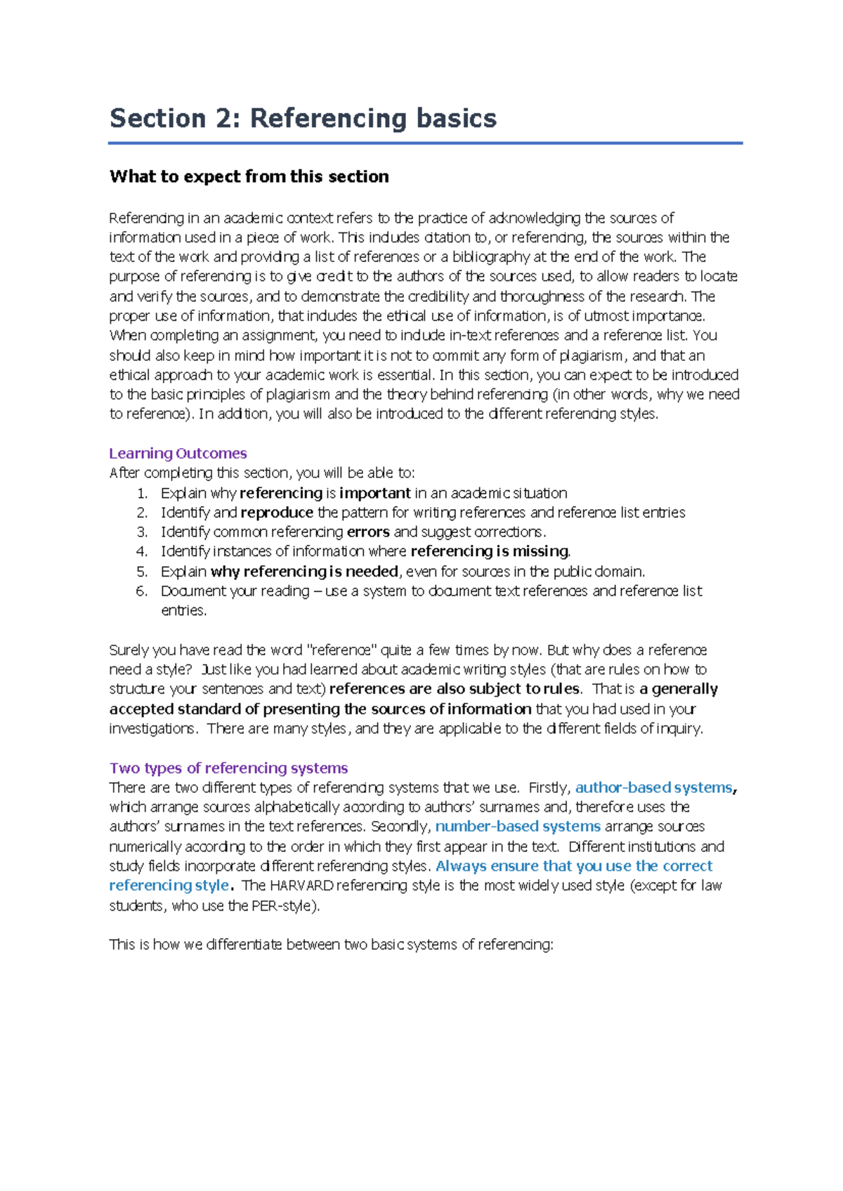 Referencing Basics: Essential Guide for NWU Students - Studocu