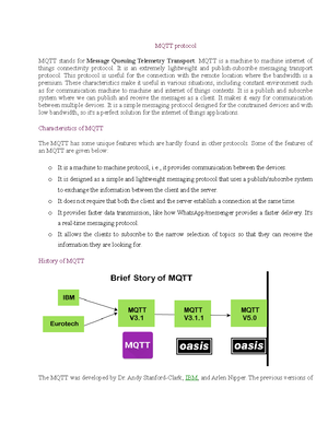 NPTEL IoT Certification Course: Exam Questions & Solutions - Studocu