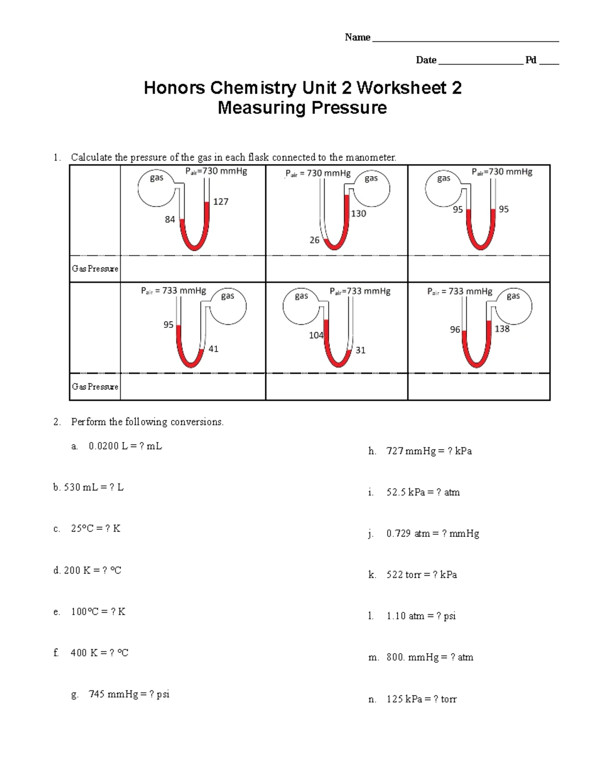 Stoichiometry Worksheet 2: Dimensional Analysis Practice for Moles ...