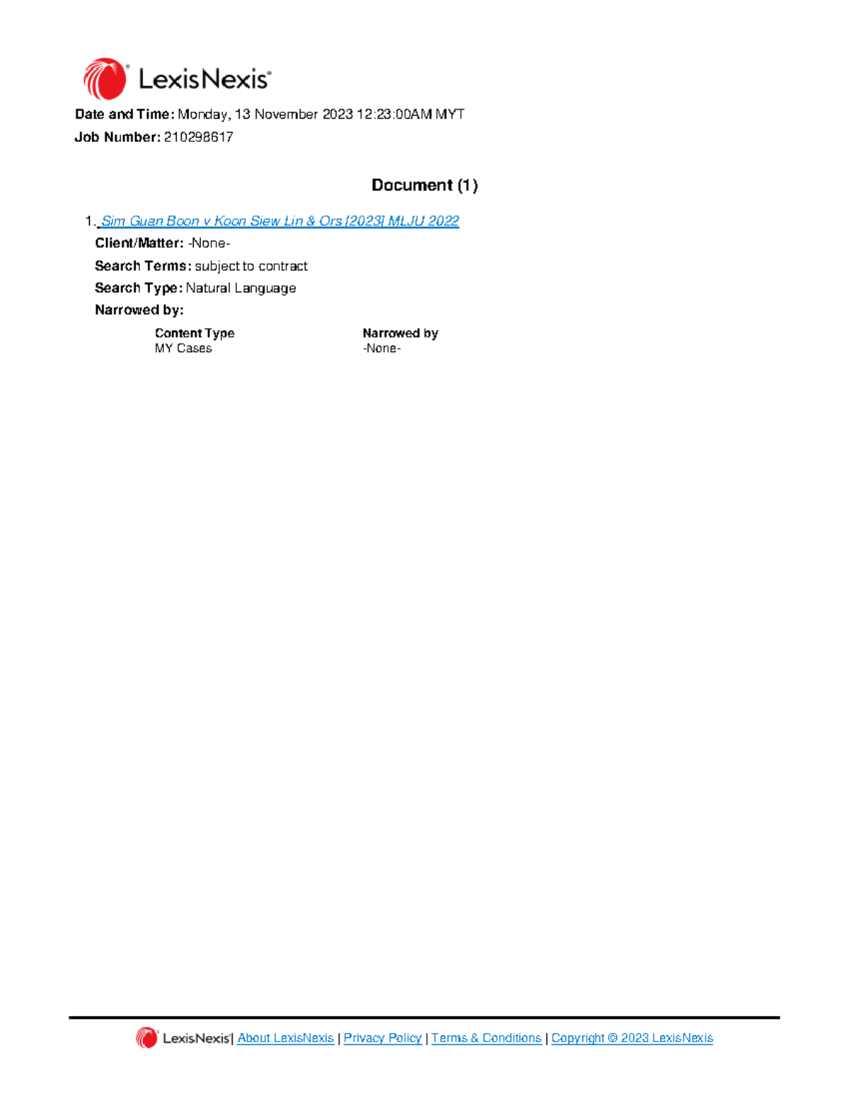 Sim Guan Boon v Koon Siew Lin & Ors: Judgment Analysis [2023] MLJU 2022 ...