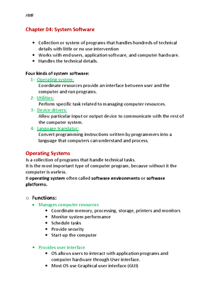 Chap 006 questions - Chapter 06 Input and Output Answer Key Multiple Choice Questions 1. (p. 142 ...