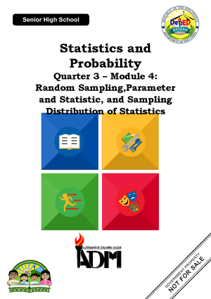 Statistics and Probability Module 1 - Statistics and Probability ...