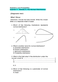 Statistics Probability Quarter 3 Module 3: The Normal Distribution ...
