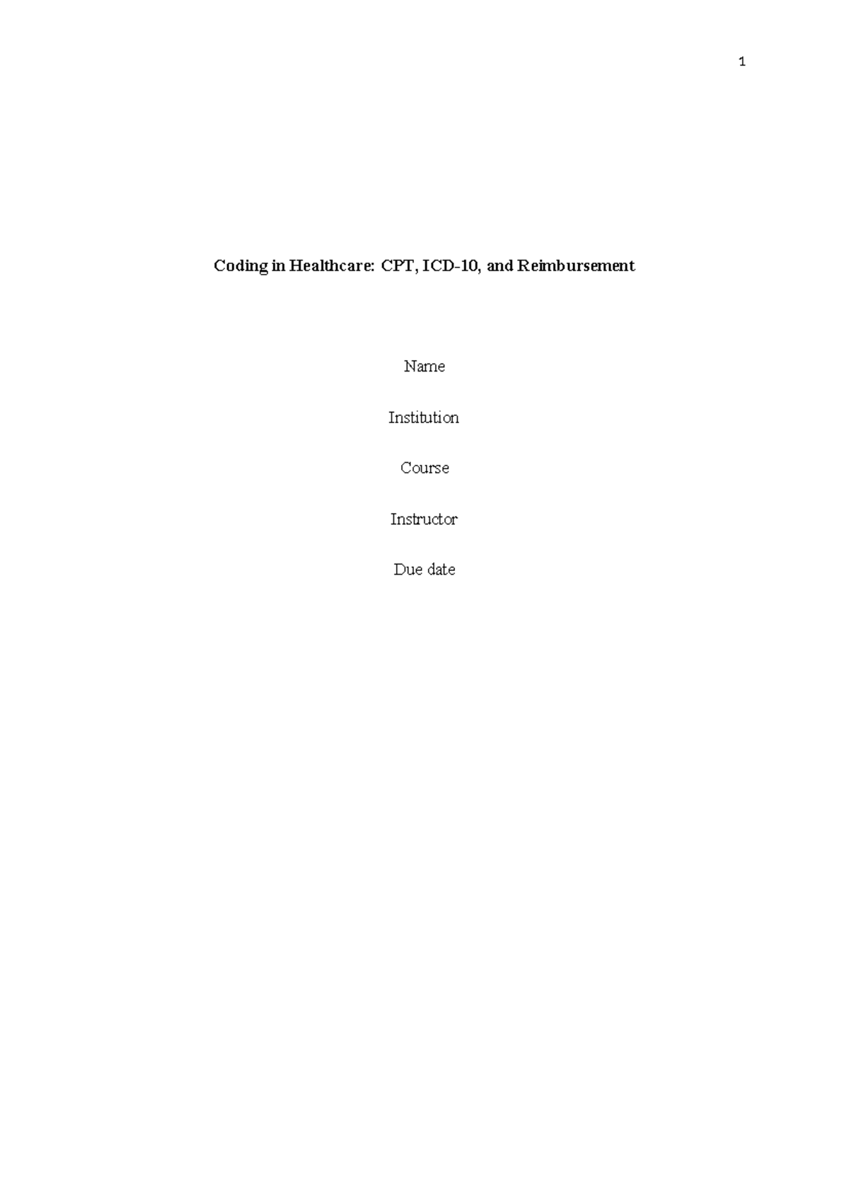 CPT Coding in Healthcare: Importance, Applications, and Case Study ...