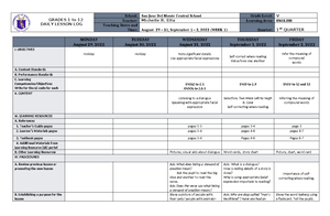 BE Program 24 1 - LECTURE MATERIALS - BSEd English - Studocu