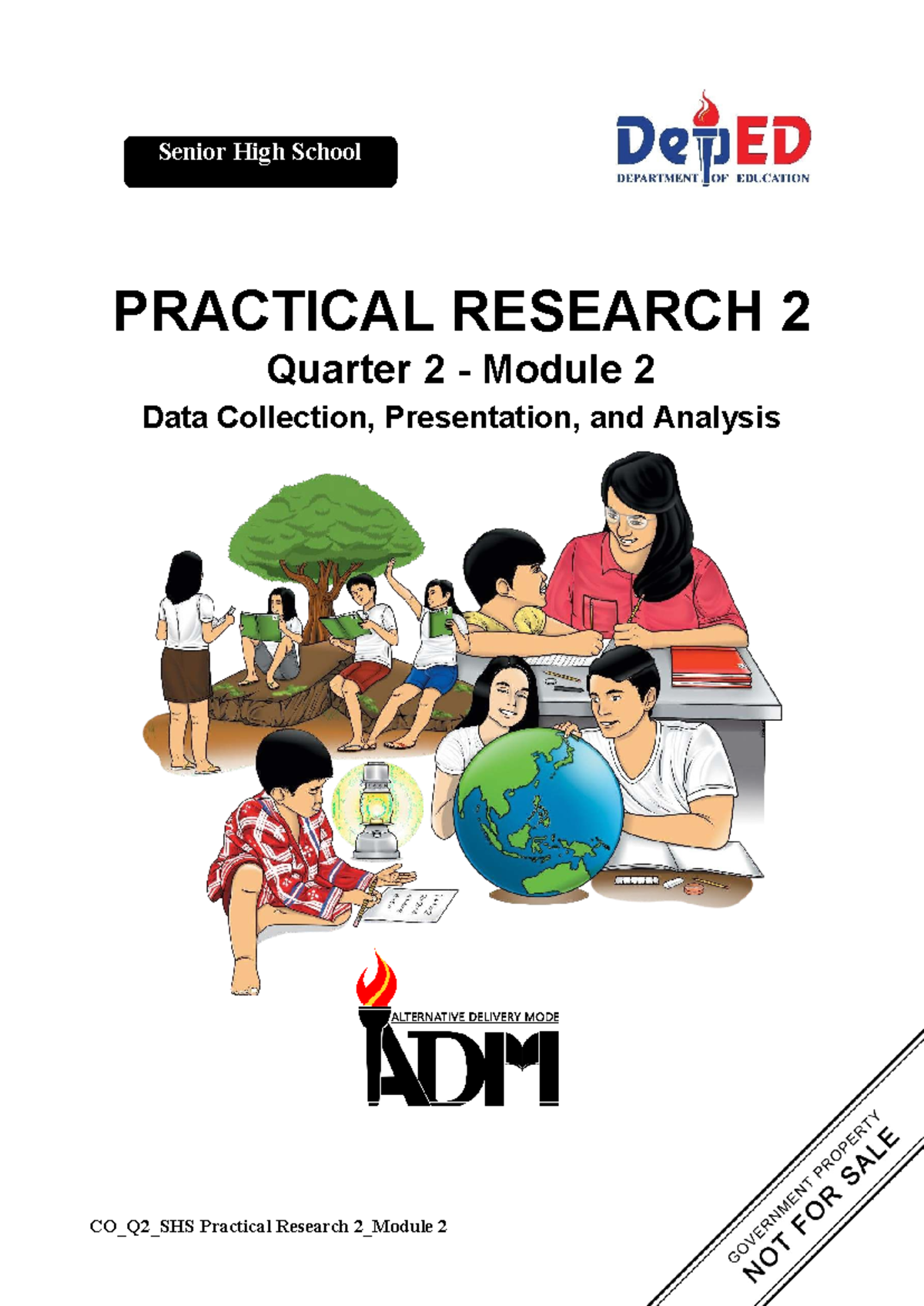 CO_Q2_SHS Practical Research 2: Data Collection & Analysis Module 2 - Studocu