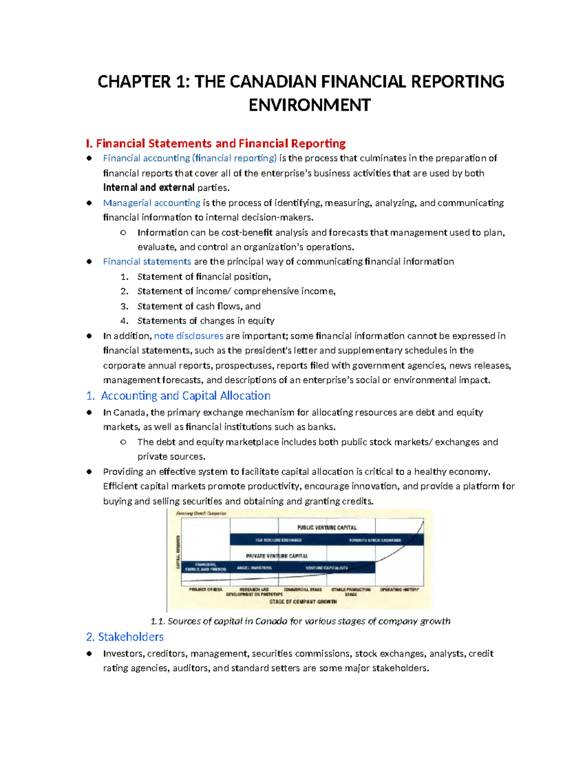 ACC450 - CH01 Overview of the Canadian Financial Reporting Environment ...