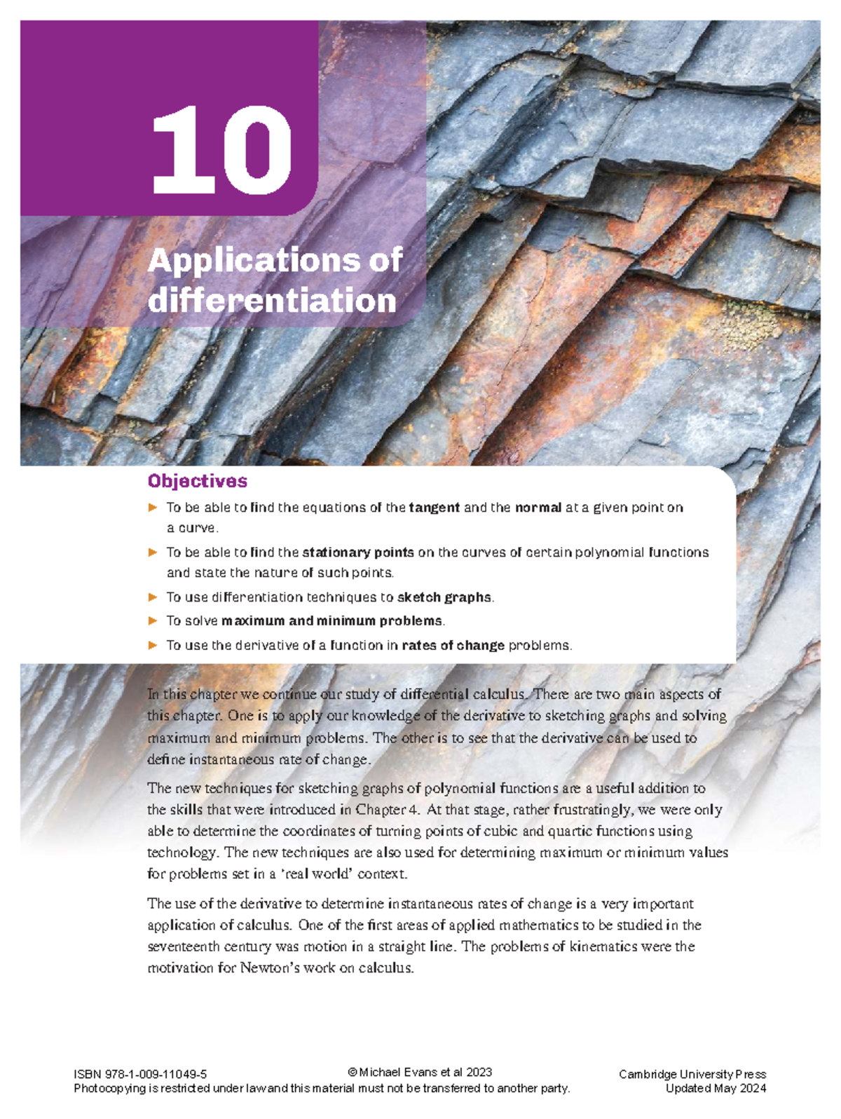 Methods 34 2ed Ch10 - math - 10 Applications of differentiation ...