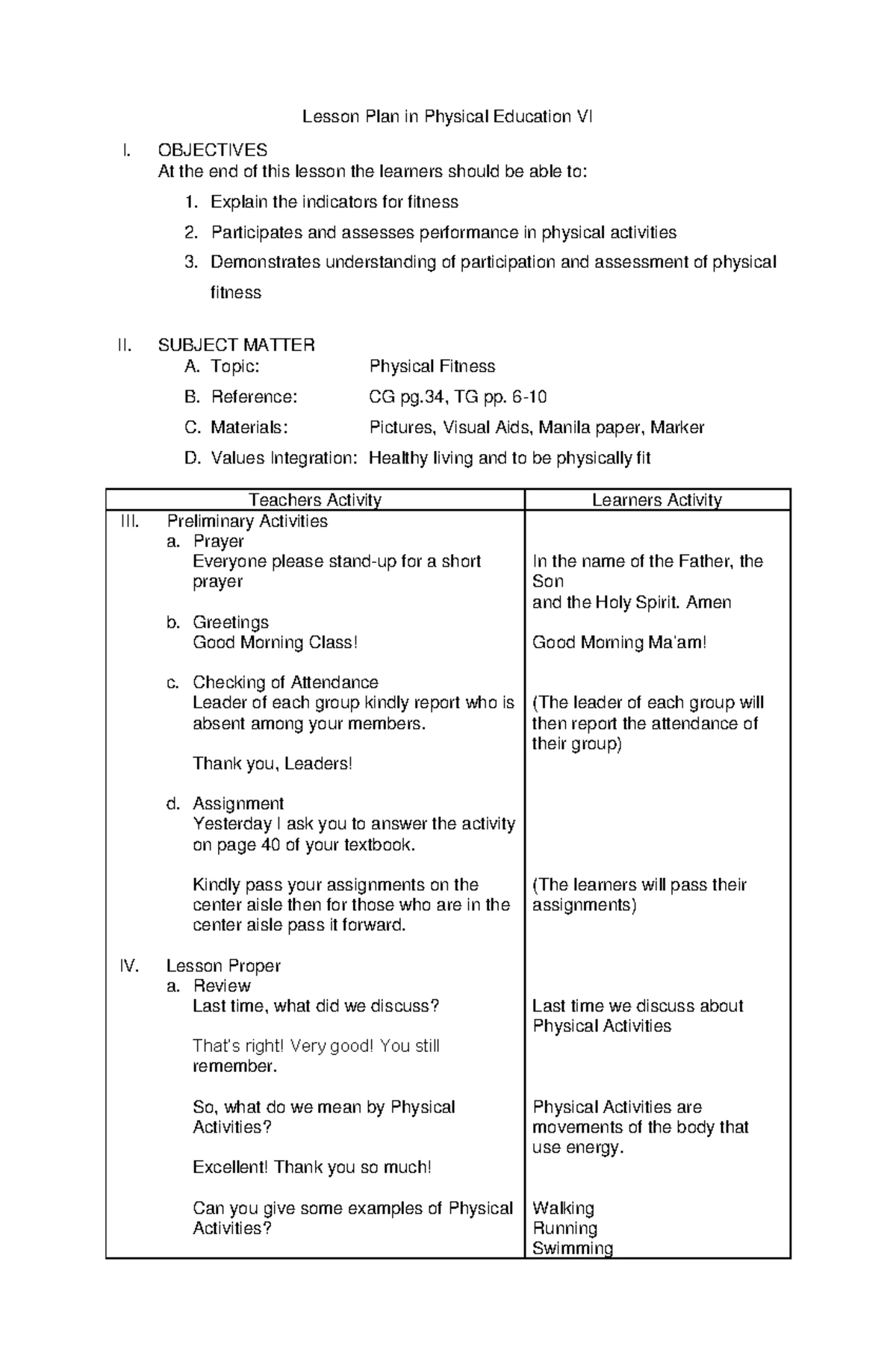 Seven Domains - lesson plan - Seven domains Of early childhood ...