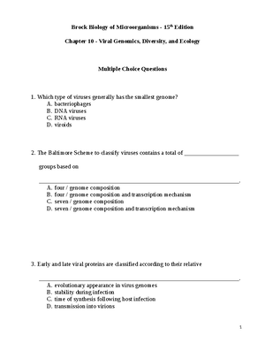 Chapter 16 - Practice - 1 Microbiology with Diseases by Taxonomy, 6e ...