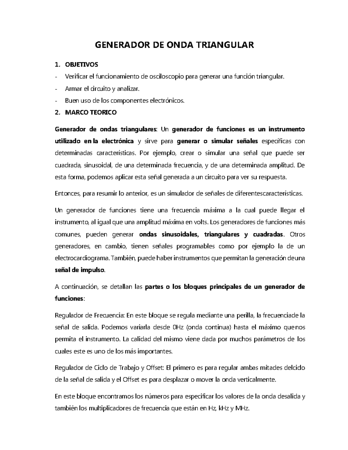 Generador DE ONDA Triangular - GENERADOR DE ONDA TRIANGULAR 1 ...