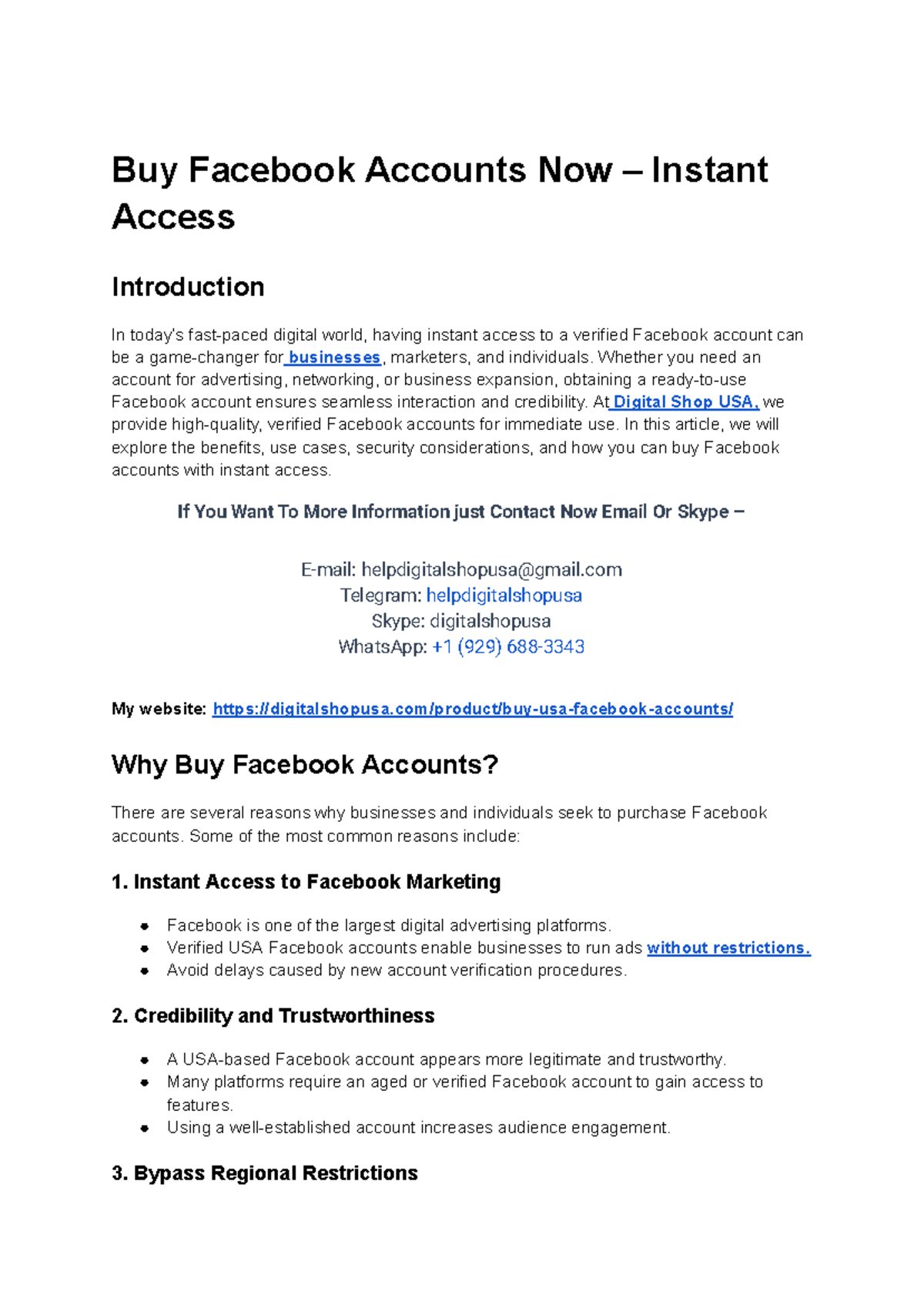 Buy Facebook Accounts Now – Instant Access - Buy Facebook Accounts Now ...