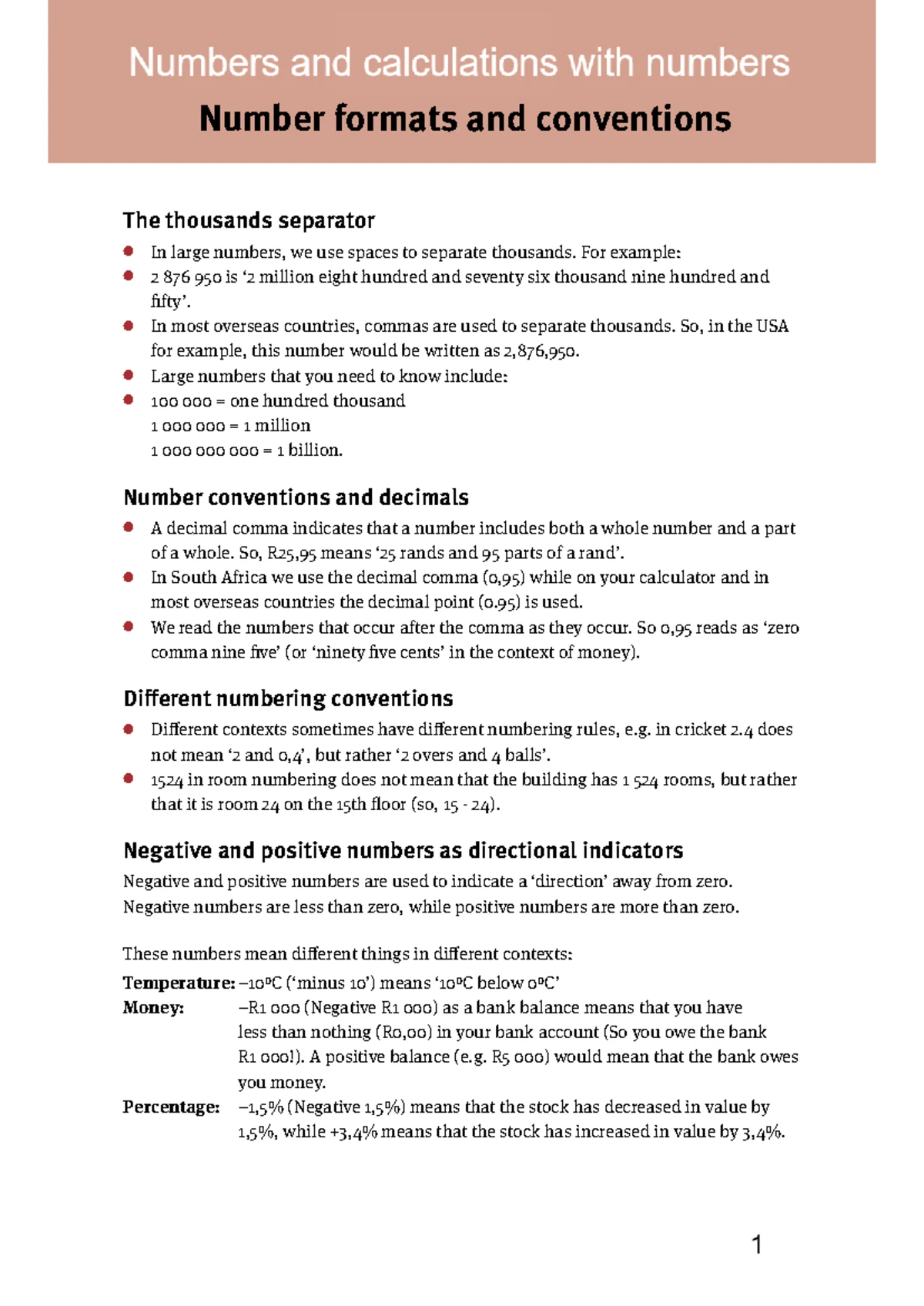 Mathematical literacy-Maps, plans and other representations of the ...