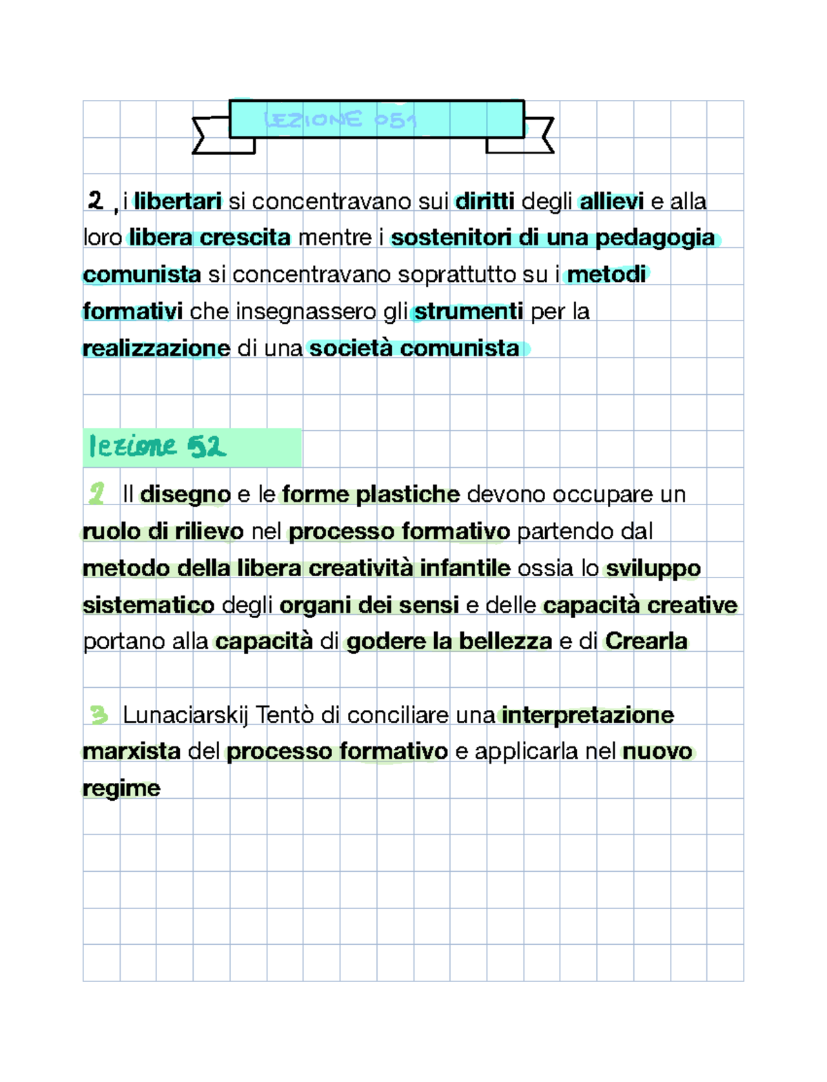 La pedagogia attraverso il pensiero libertario e comunista - Lezione 52 ...