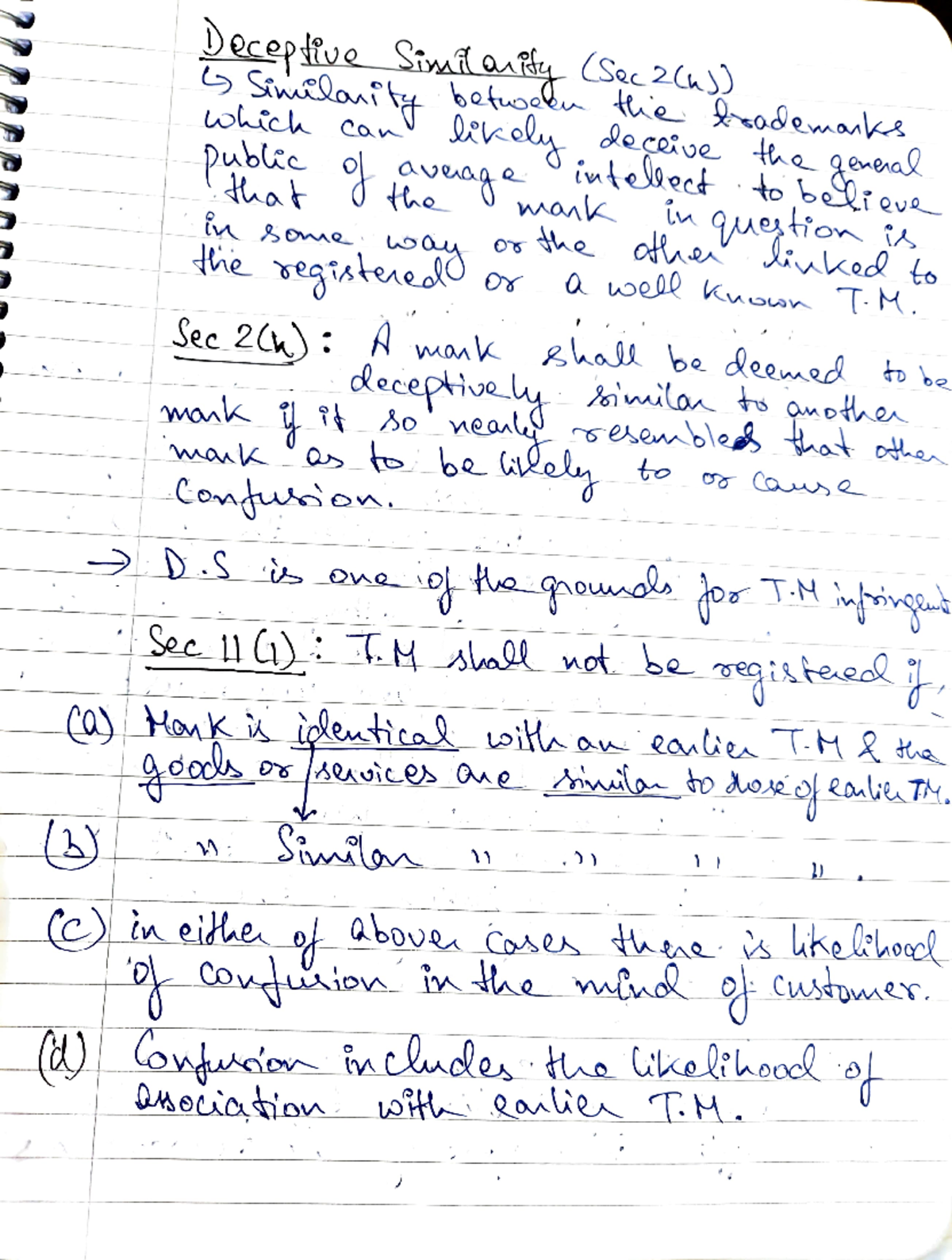 Deceptive Similarity Lecture Notes (Sec 2u) - Studocu