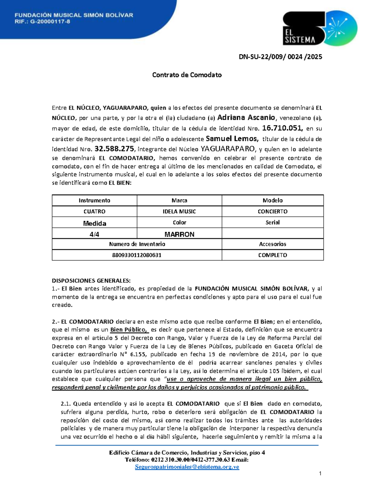 Samuel Lemos - Química básica - Edificio Cámara de Comercio, Industrias ...