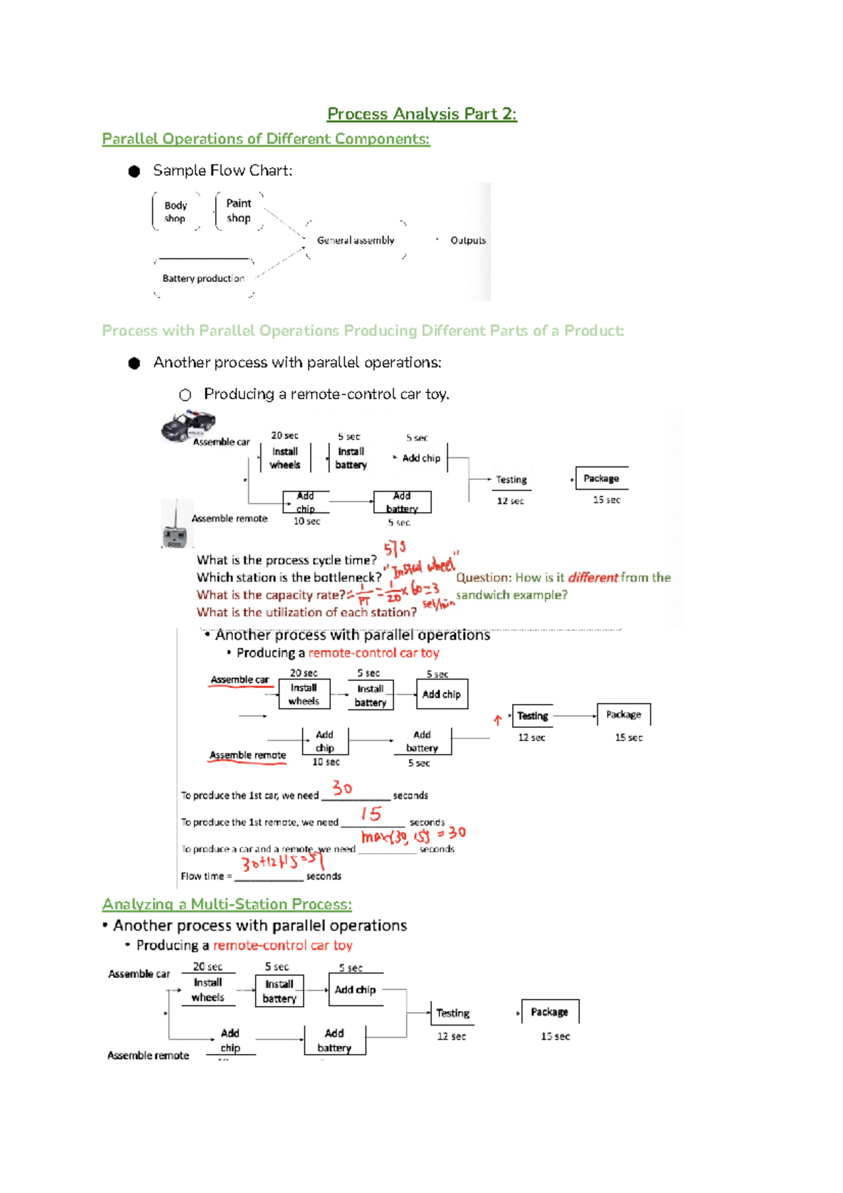Lecture 5 - Process Analysis Pt 2 - Process Analysis Part 2: Parallel ...