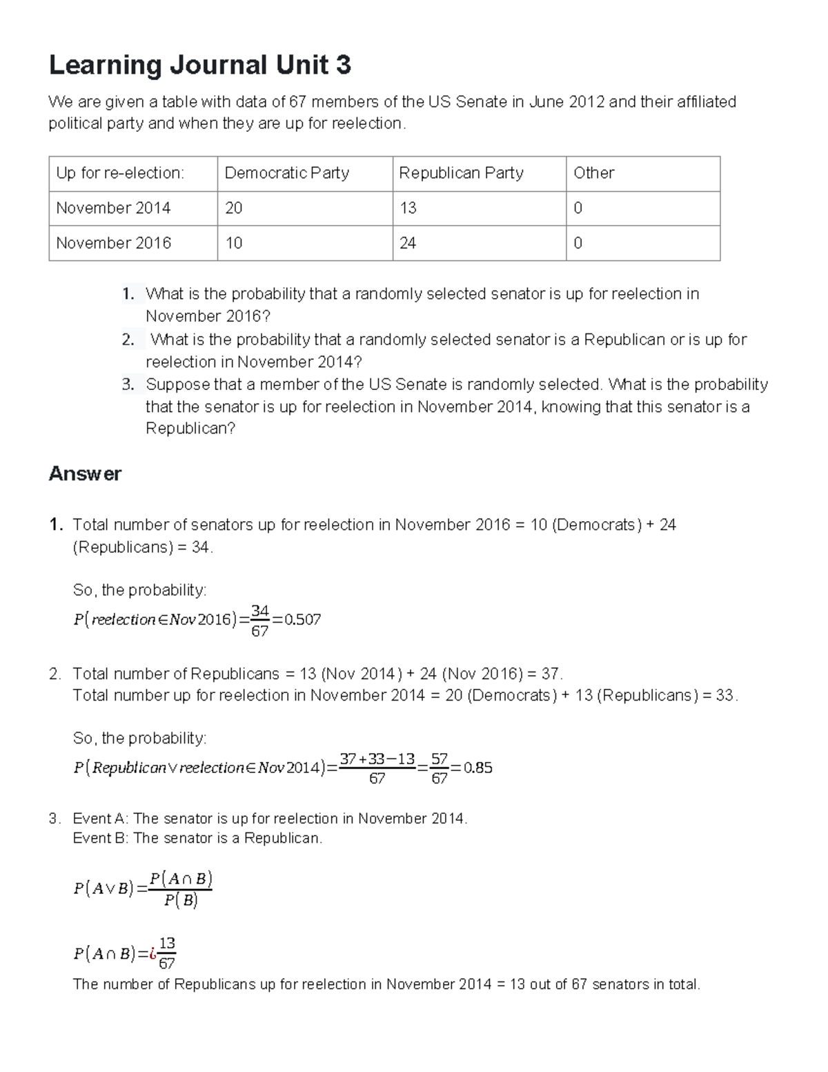 MATH 1280-01 - AY2025-T1 Introduction to Statistics Unit 3 Learning ...