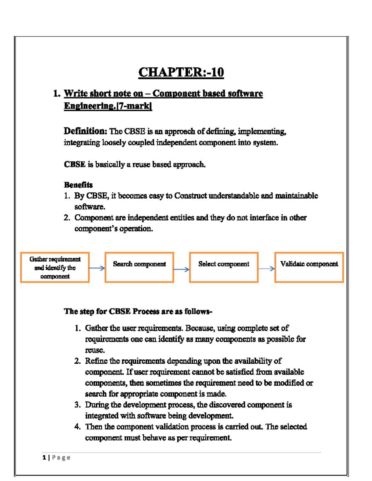 Unit 10: Component-Based Software Engineering & Client-Server Architecture - Studocu