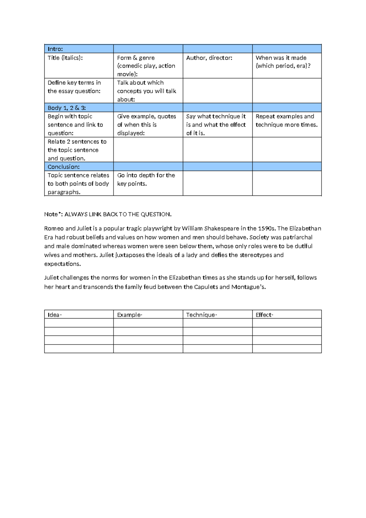 ENG101: Scaffold Basics for Writing a Perfect Essay - Studocu