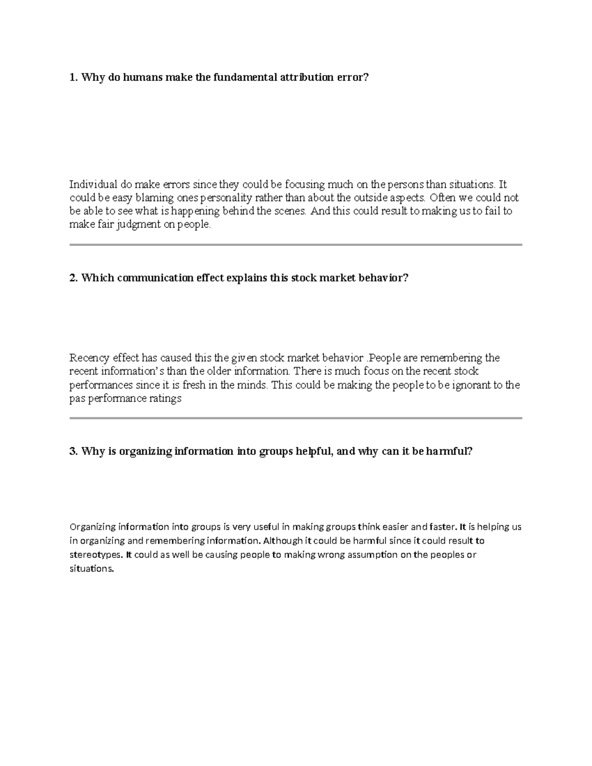 Psychology 101: Understanding Attribution Errors and Communication ...
